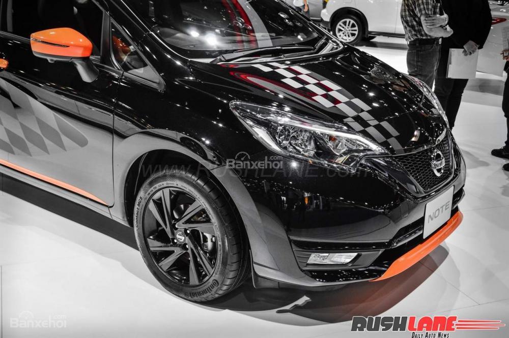 [Bangkok 2017] Nissan Note Custom Black trình làng