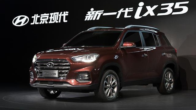 Hyundai ix35 2017 xuất hiện, đối đầu Honda CR-V