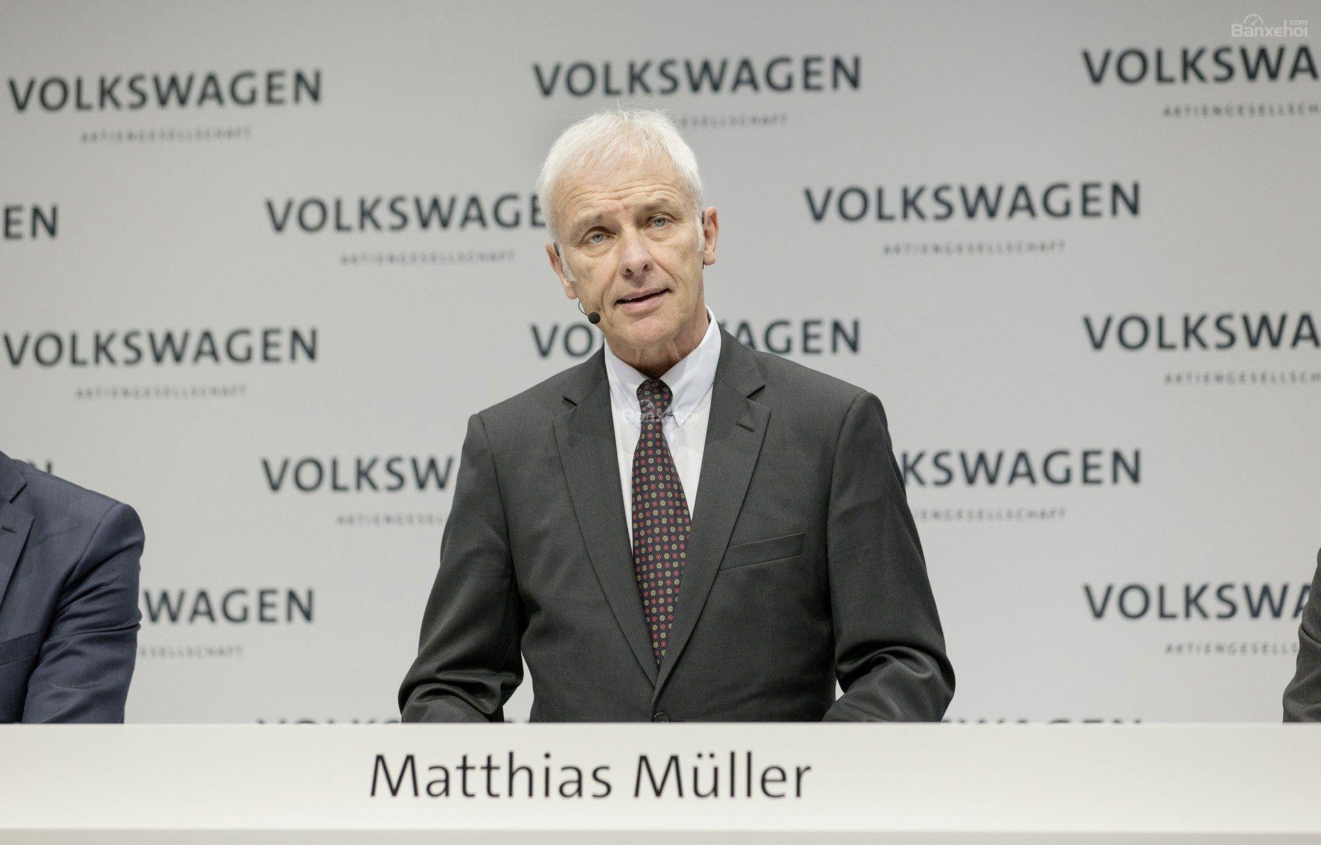CEO Volkswagen Matthias Muller sắp bị cho thôi việc