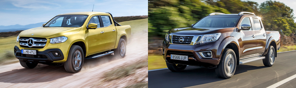Những điểm khác biệt giữa Mercedes-Benz X-Class và Nissan Navara