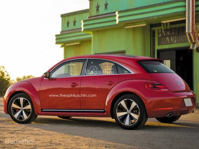 Volkswagen Beetle vẫn ra đời mới, chuyển hóa thành xe điện 4 cửa