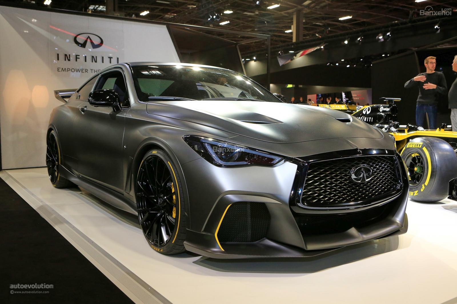 Nhá hàng xe điện Infiniti crossover