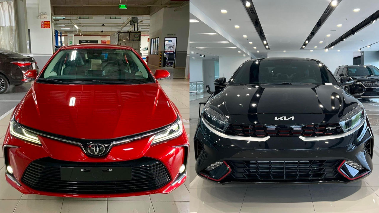 So sánh Toyota Corolla Altis 1.8V và KIA K3 Turbo siêu lướt: Đâu là lựa chọn hợp lý? | Oto.com.vn