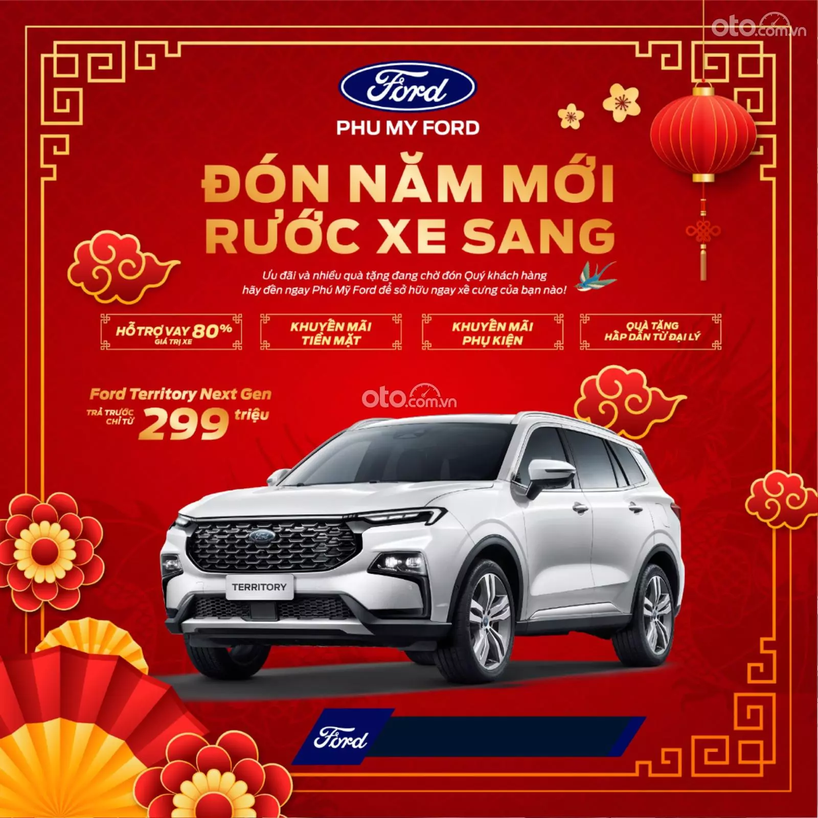 Mua bán Ford Territory 1.5L Titanium 2023 giá 299 triệu - 22960484