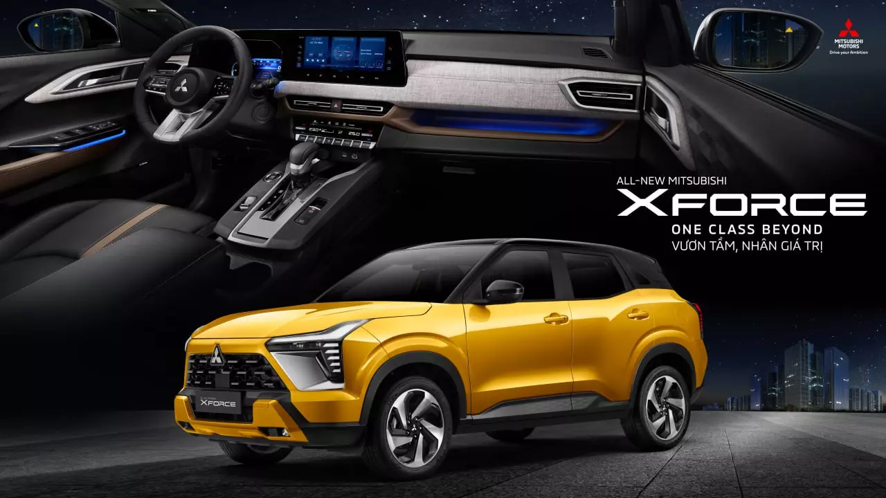 Mitsubishi Xforce Ultimate có giá từ 705 triệu đồng, thêm nhiều công ...