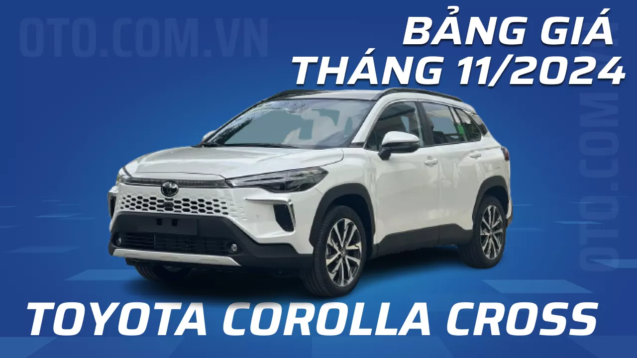Giá Toyota Corolla Cross 2025: Ưu đãi mới nhất & Bảng giá chi tiết ...