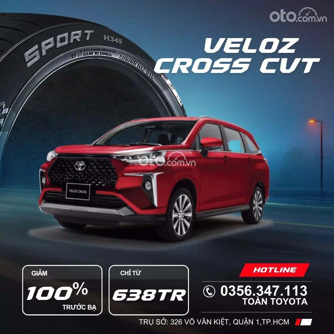 Mua bán Toyota Veloz Cross 1.5 CVT 2025 giá 560 triệu - 23331970