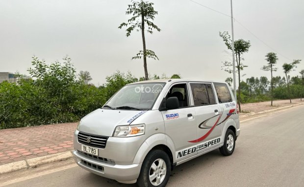 Mua bán xe Suzuki APV 2006 cũ màu bạc giá rẻ tháng 6/2023
