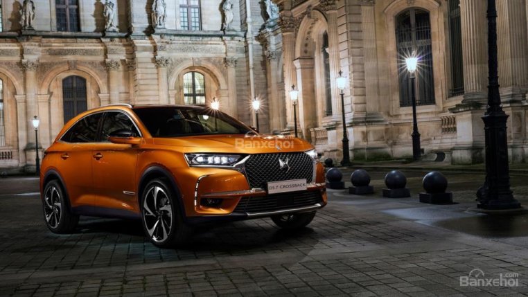 SUV DS 7 Crossback trình làng, đối đầu với Audi Q5