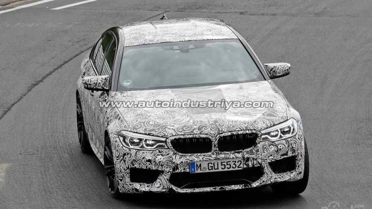 Cận cảnh BMW M5 2018 mới nhất xuất hiện trên đường thử