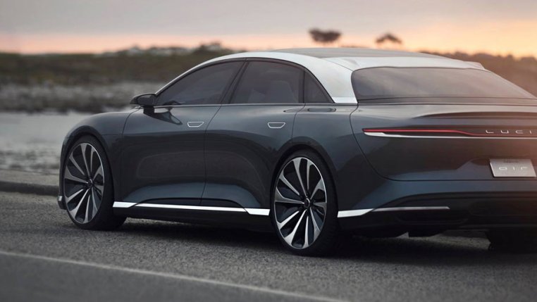 Lucid Air “chào sân” với hai tông màu ấn tượng