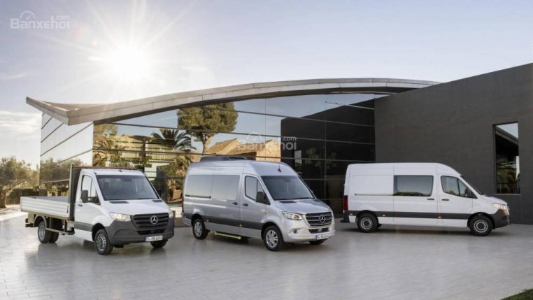Mercedes Sprinter 2018 trình làng với 1.700 cấu hình