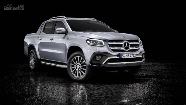 Mercedes X-Class sắp ra mắt Geneva 2018 sẽ được trang bị động cơ diesel V6