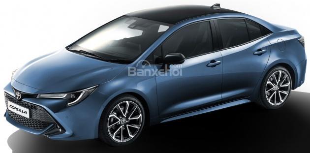 Ngắm ảnh dựng mới nhất của Toyota Corolla 2019 bản sedan