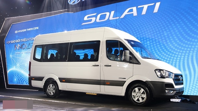 Hyundai Solati chính thức ra mắt, chốt giá 1,08 tỷ đồng