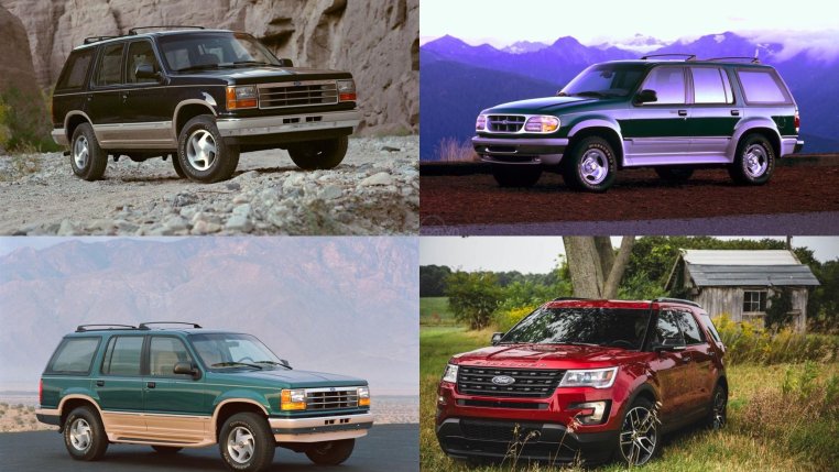 Lịch sử dòng xe Ford Explorer