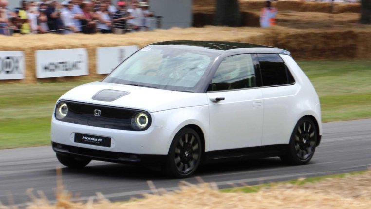 Honda E xuất hiện tại triển lãm Goodwood