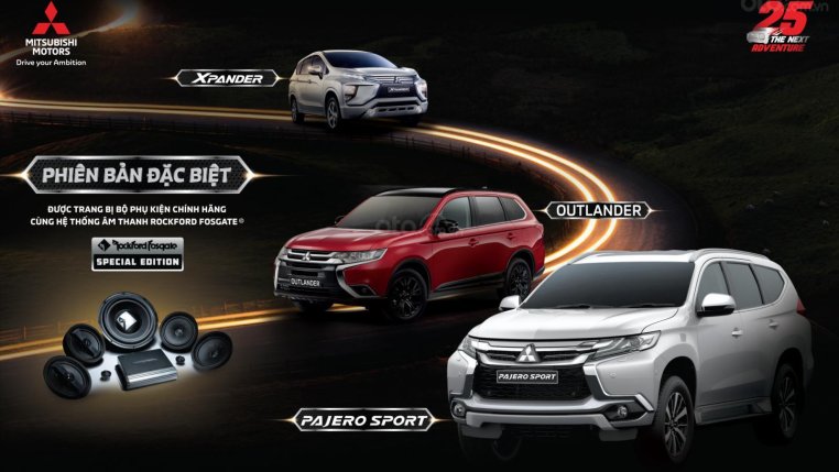 Chính thức: Mitsubishi Xpander, Outlander và Pajero Sport bản đặc biệt ...