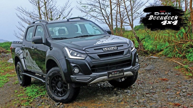 Isuzu D-Max Boondock 4x4 2020 chào giá từ 792 triệu đồng