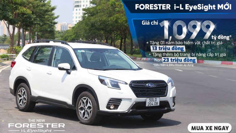 Subaru Forester tiếp tục nhận ưu đãi hấp dẫn trong tháng 4 | Oto.com.vn